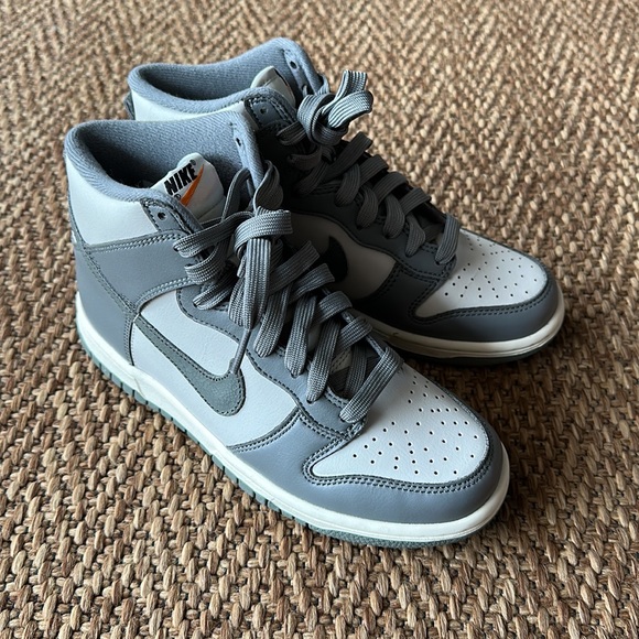 Nike | Shoes | Nike Dunk High Gs 45 New | Poshmark
